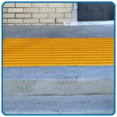 Guidestrip for the blind or visually impaired | Tilco Parking Lot ...